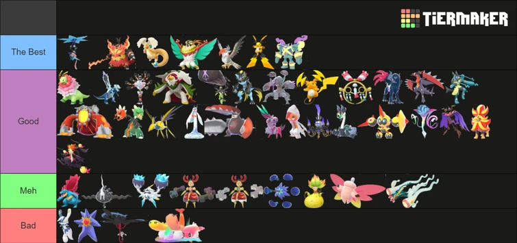 Full Legends: Z-A Tiermaker | Fandom