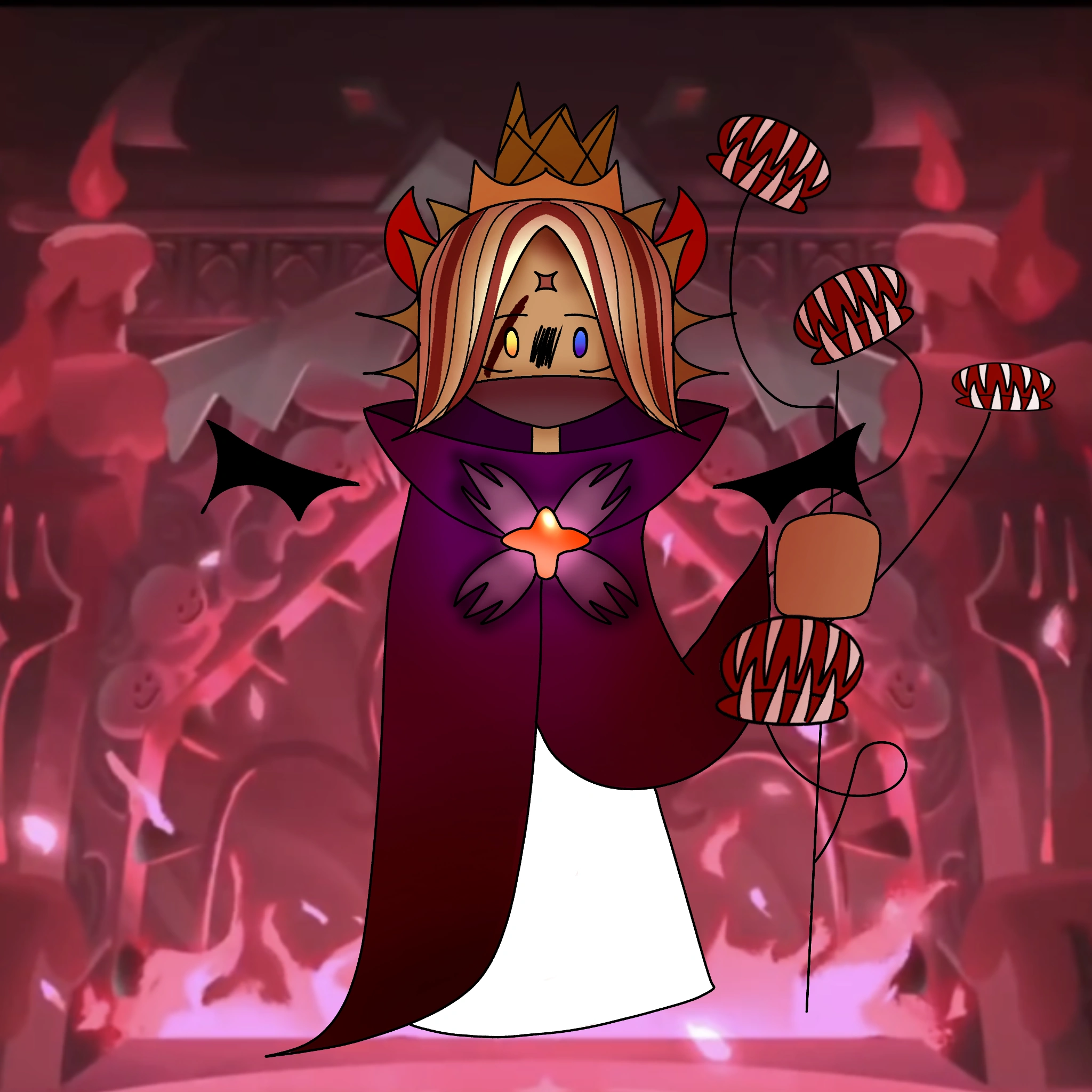 Evil PV - finished product (I'm sorry why did I make him so darn mean ...