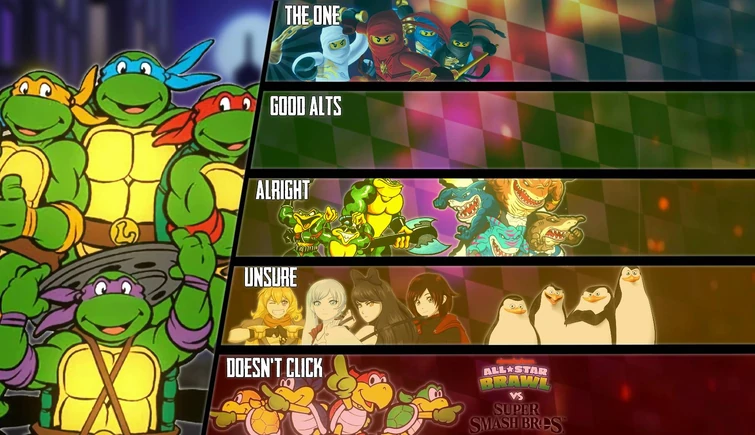 TMNT Tier list | Fandom