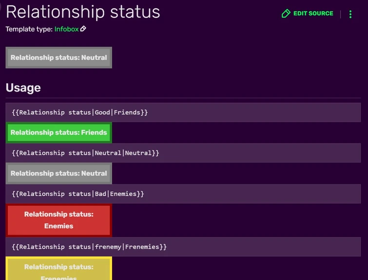 New template I made | Fandom