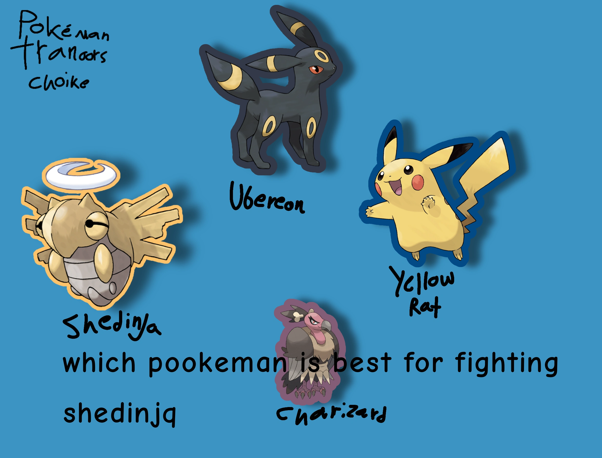 pokemon trainers choice but somethings wrong here | Fandom