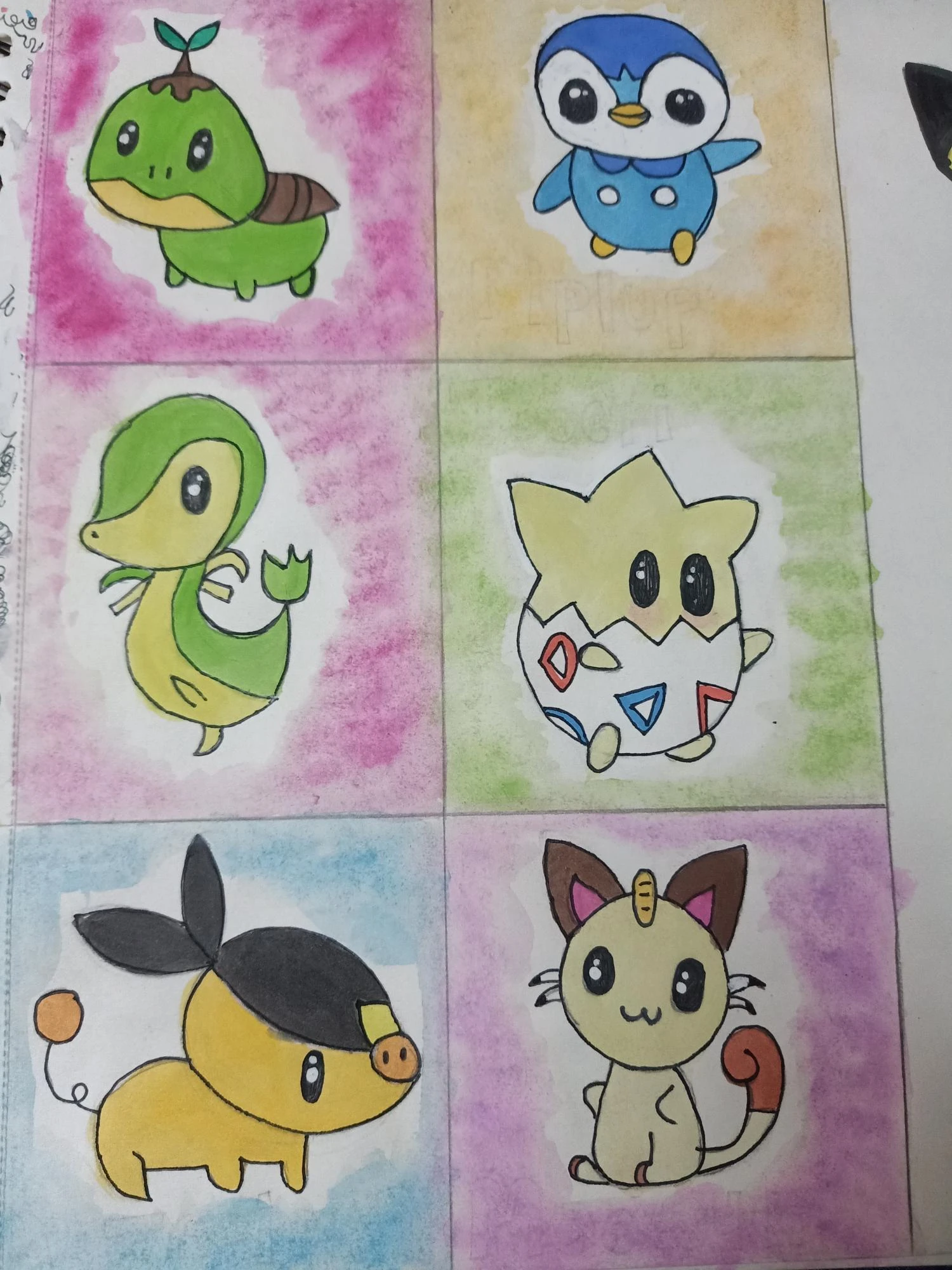 I'M NEW HERE !! and here's my Paintings of some Pokémon !!! | Fandom