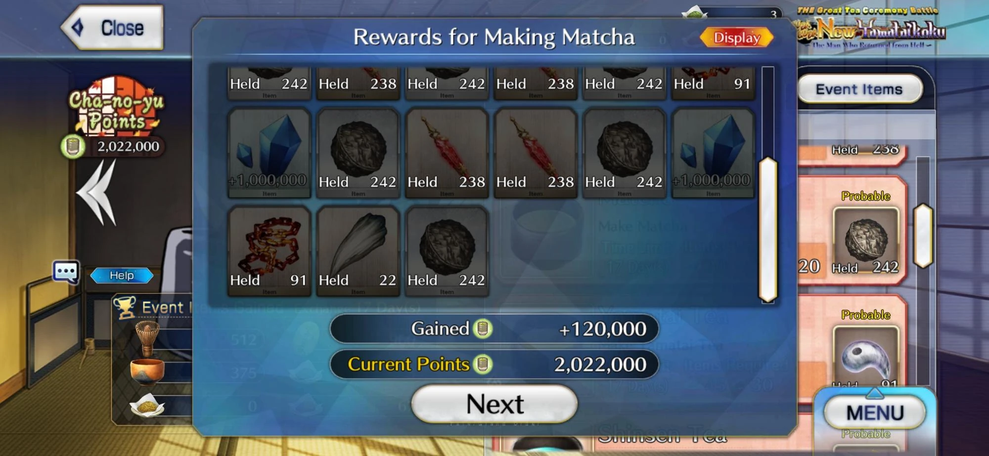 2 Millions Tea Points | Fandom