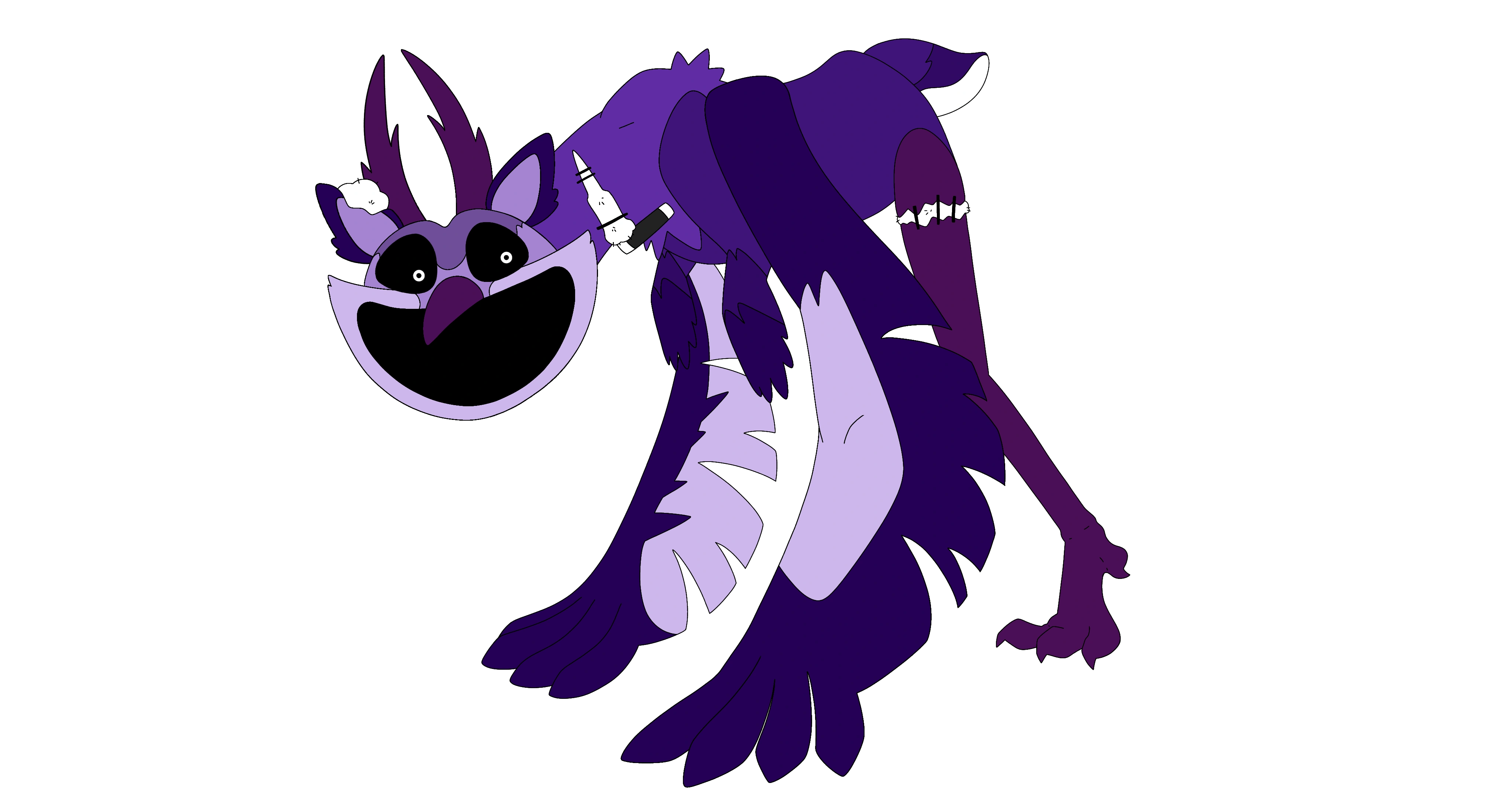 I am done with my ocs monster form thing (click the image for better ...