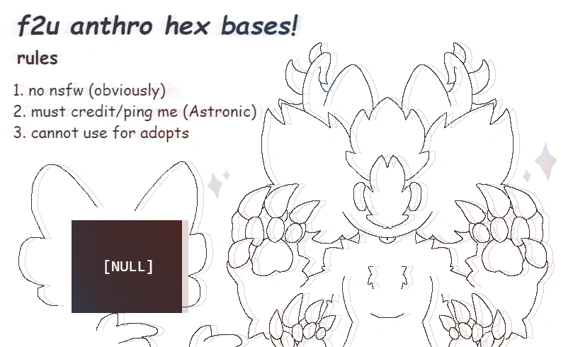F2U Anthro/Furry Hexalios bases! | Fandom