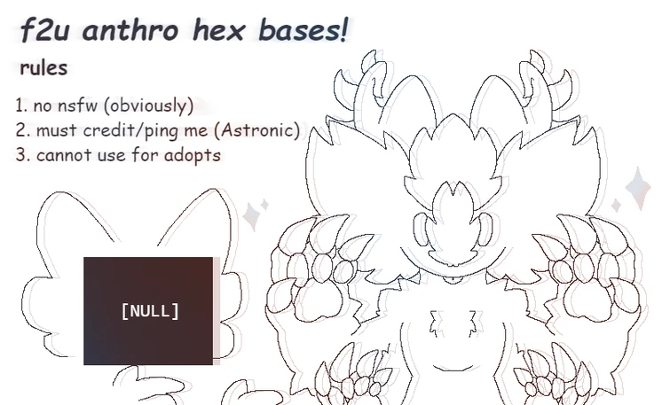 F2U Anthro/Furry Hexalios bases! | Fandom