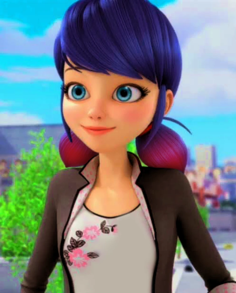 Marinette with Red-Dyed Hair and other changes! | Fandom