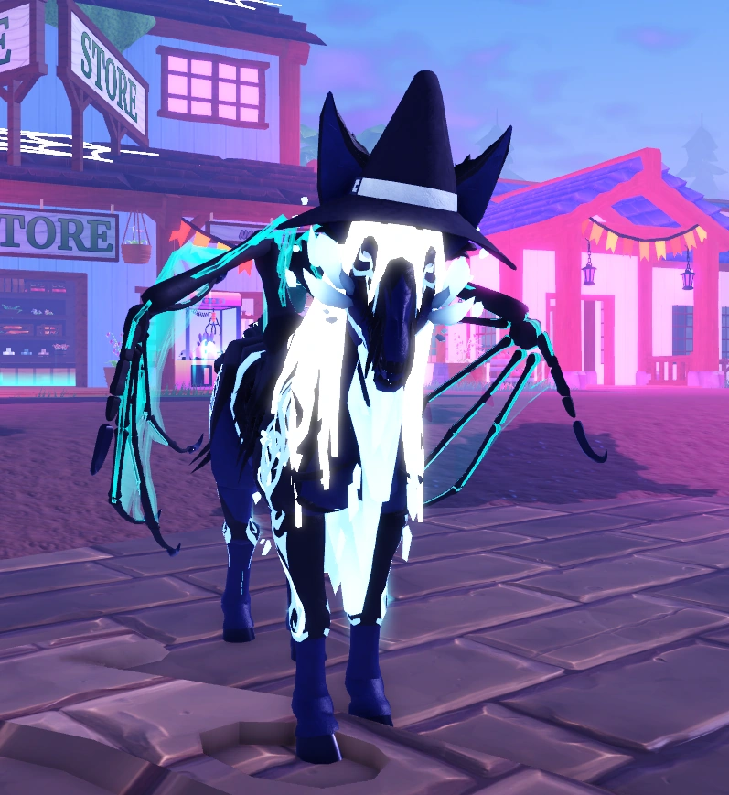 Ghoulsteed with bat ears