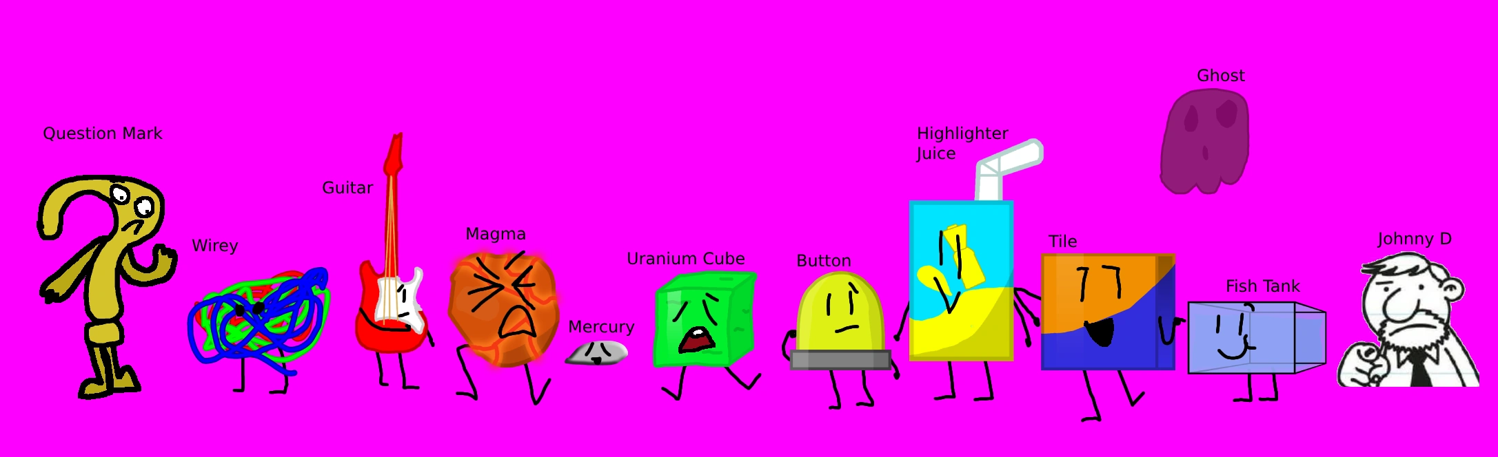 Official A Randomly Object Show Cast! | Fandom