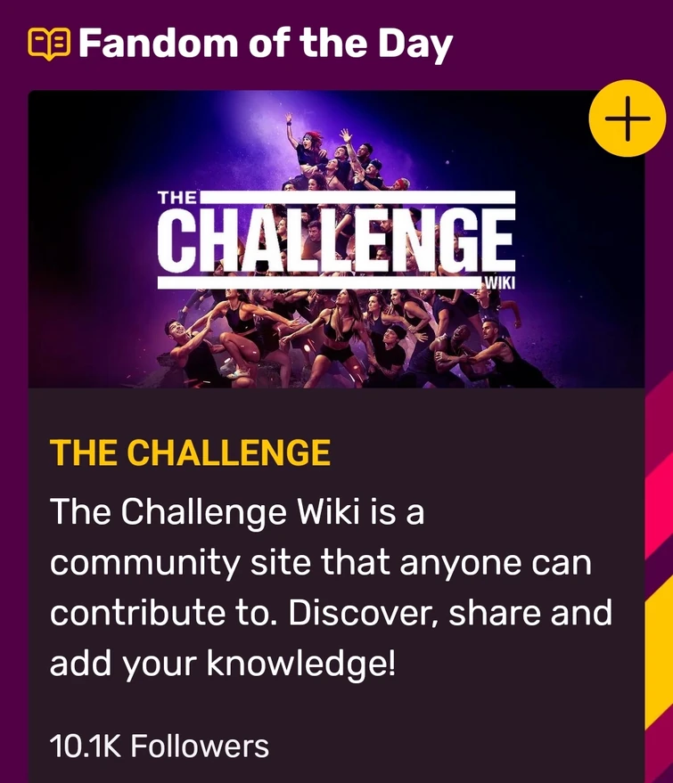 Discuss Everything About The Challenge Wiki | Fandom