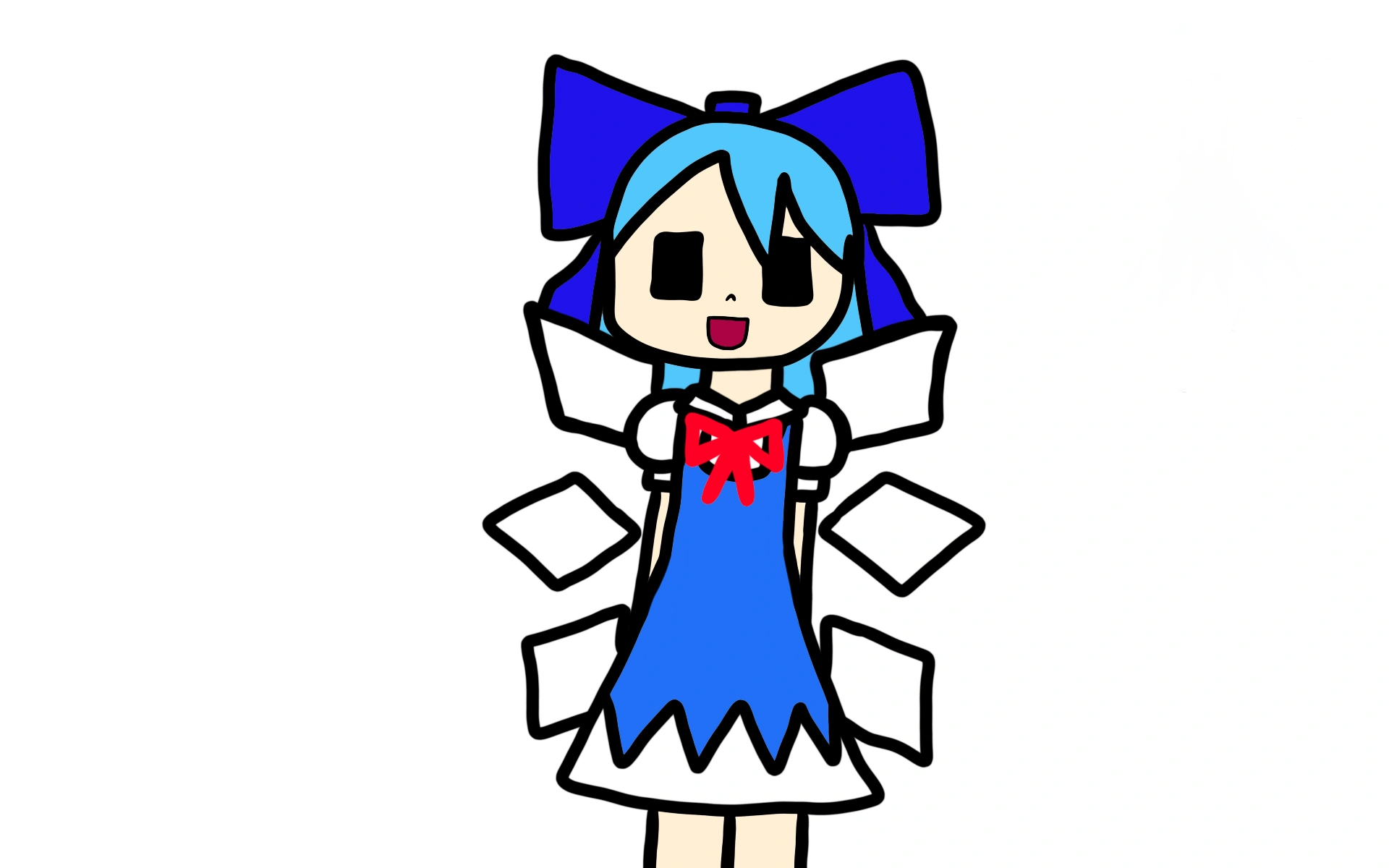 Cirno drawing! | Fandom