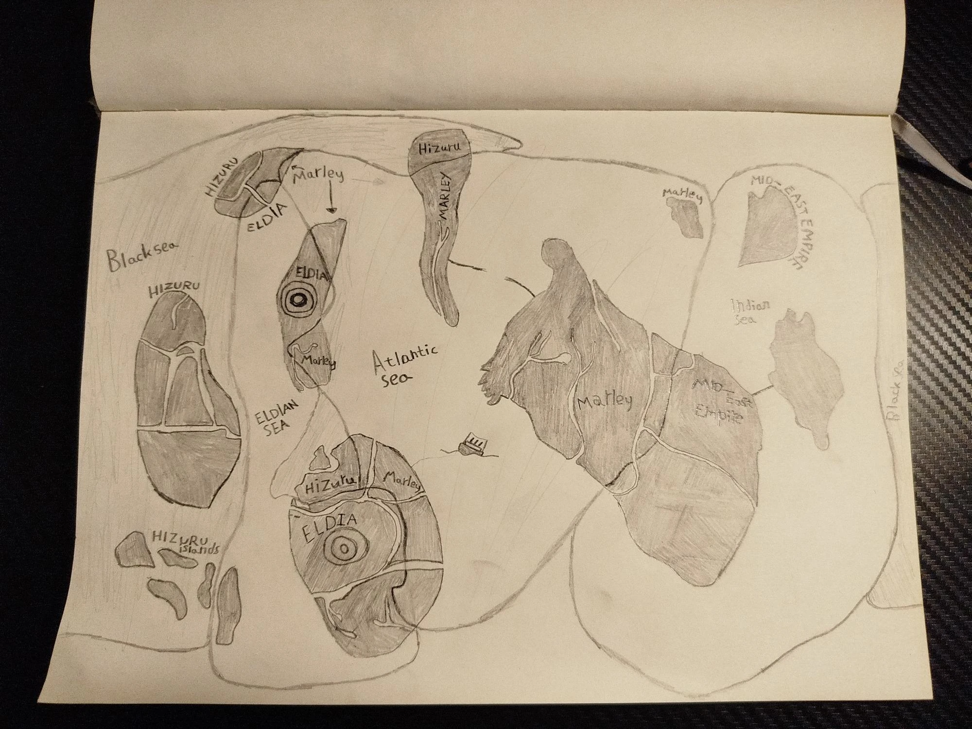 The cartographer of this fandom releases an Aot map of an other ...