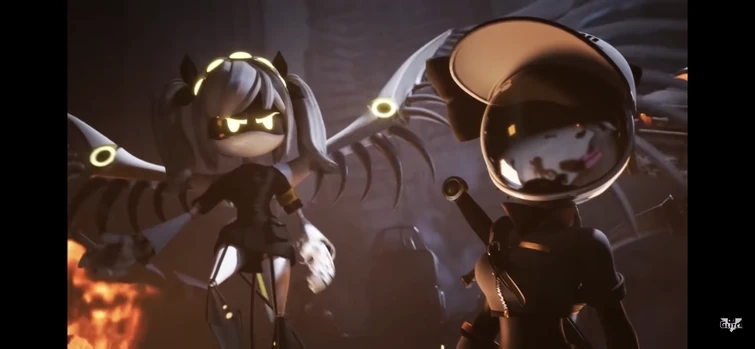 Tessa James Elliot(Murder Drones) vs Michael Afton(FNAF) shorts edition ...