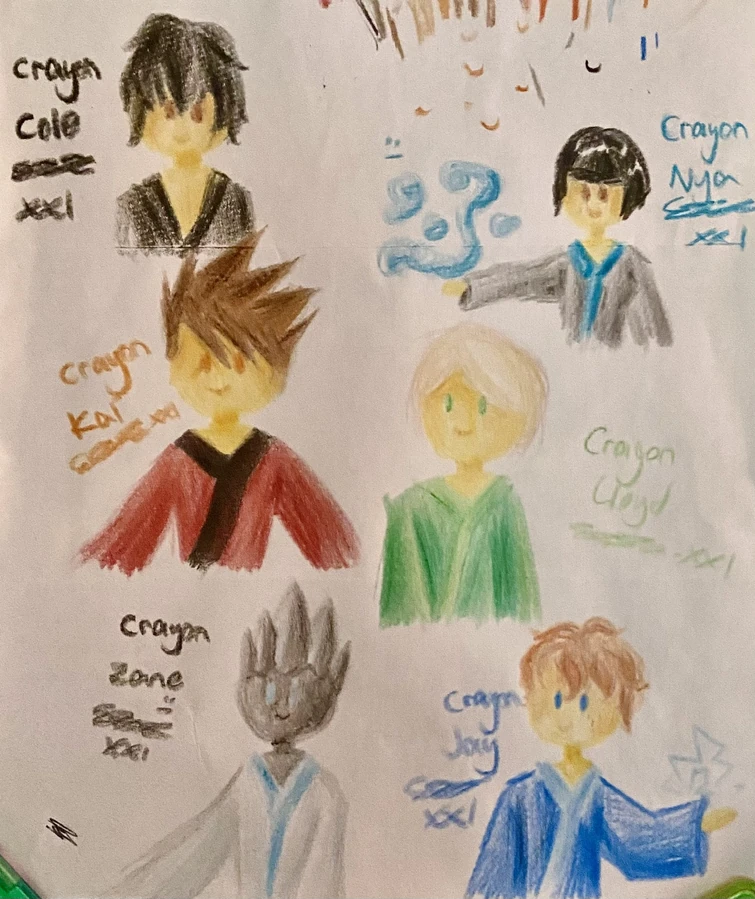 Every time I have ever drawn Lloyd. | Fandom