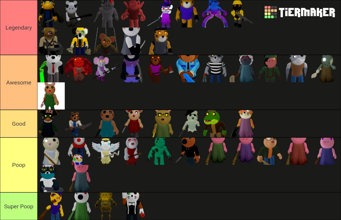 Rating piggy skin Weapons | Fandom