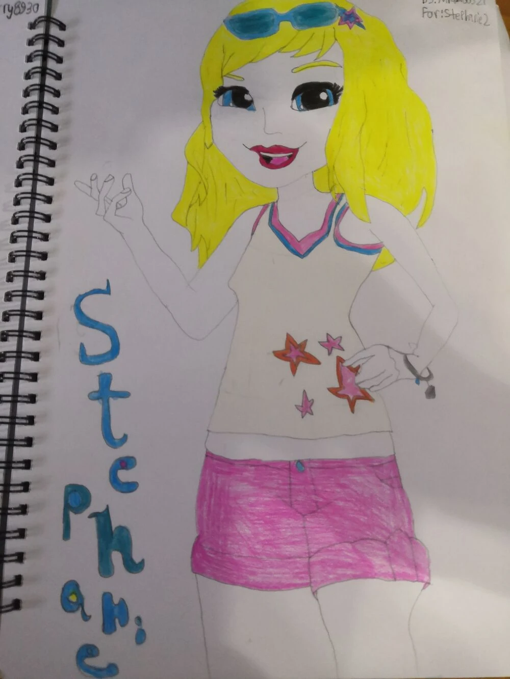 My Drawing of Stephanie from classic 2016/17 | Fandom