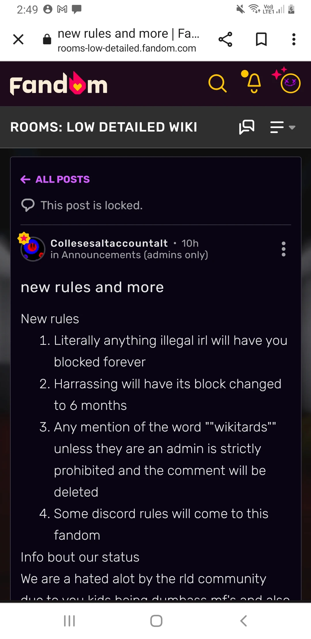 PLEASE BLOCK USER GUYS | Fandom
