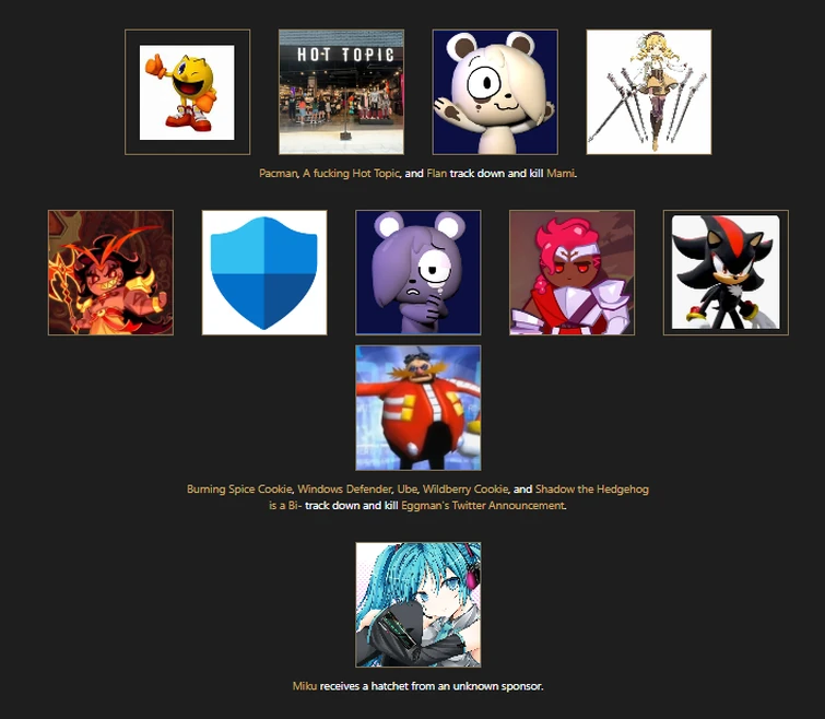 Multi-Fandom Hunger games-Night 2 | Fandom