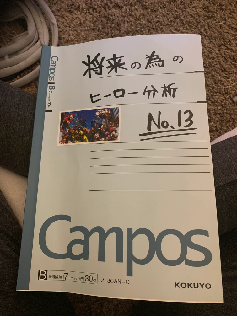 Deku’s notebook | Fandom