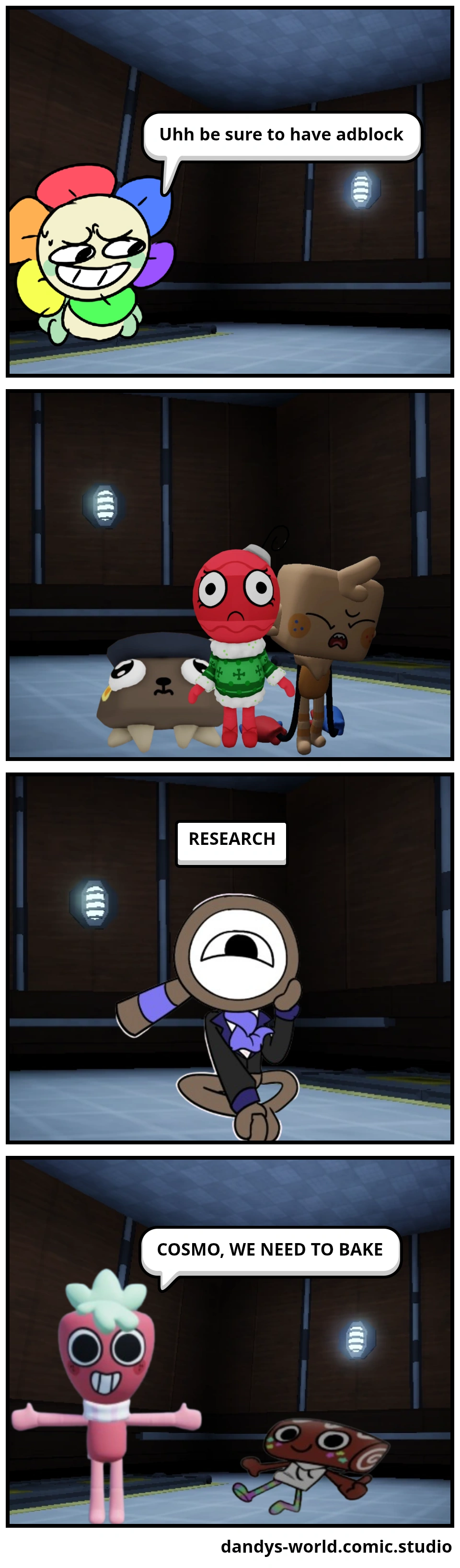 What is Dandy could say a hint to what main we'll get next floor? | Fandom