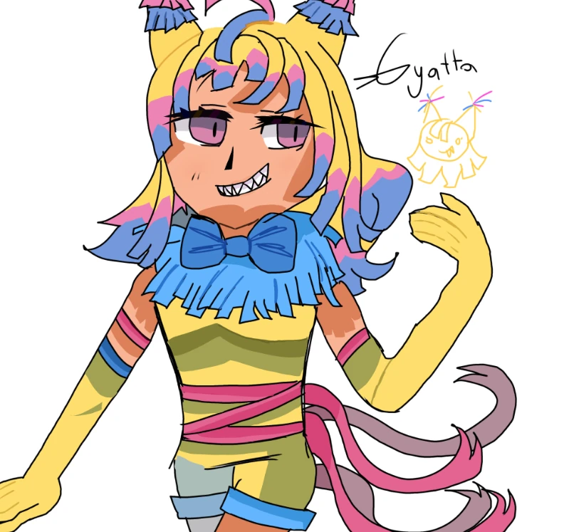 Human Yatta or sumthin sumthin (Prob will abandon this drawing and not ...