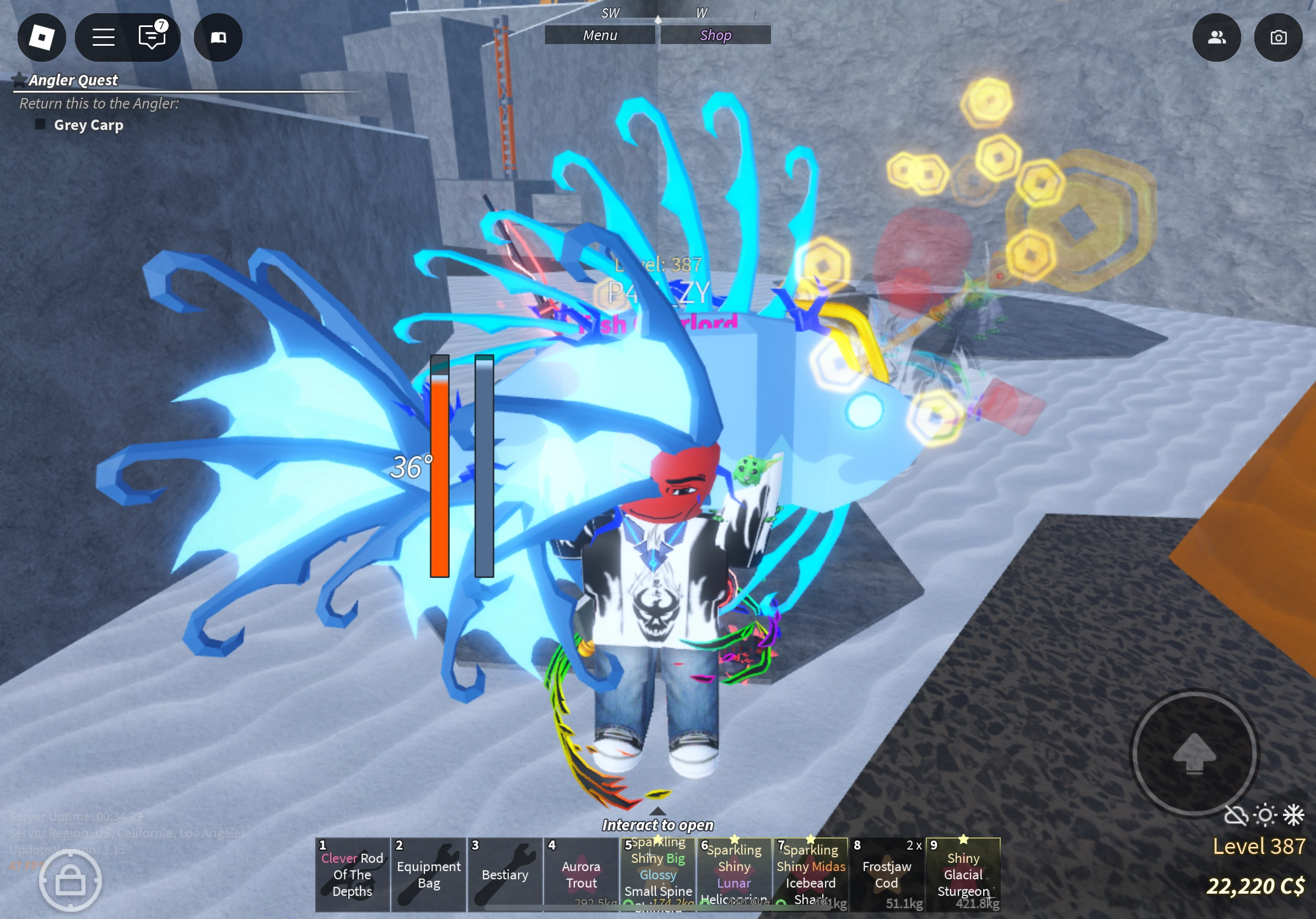I think i caught the worlds first grand reef legendary and mythic | Fandom