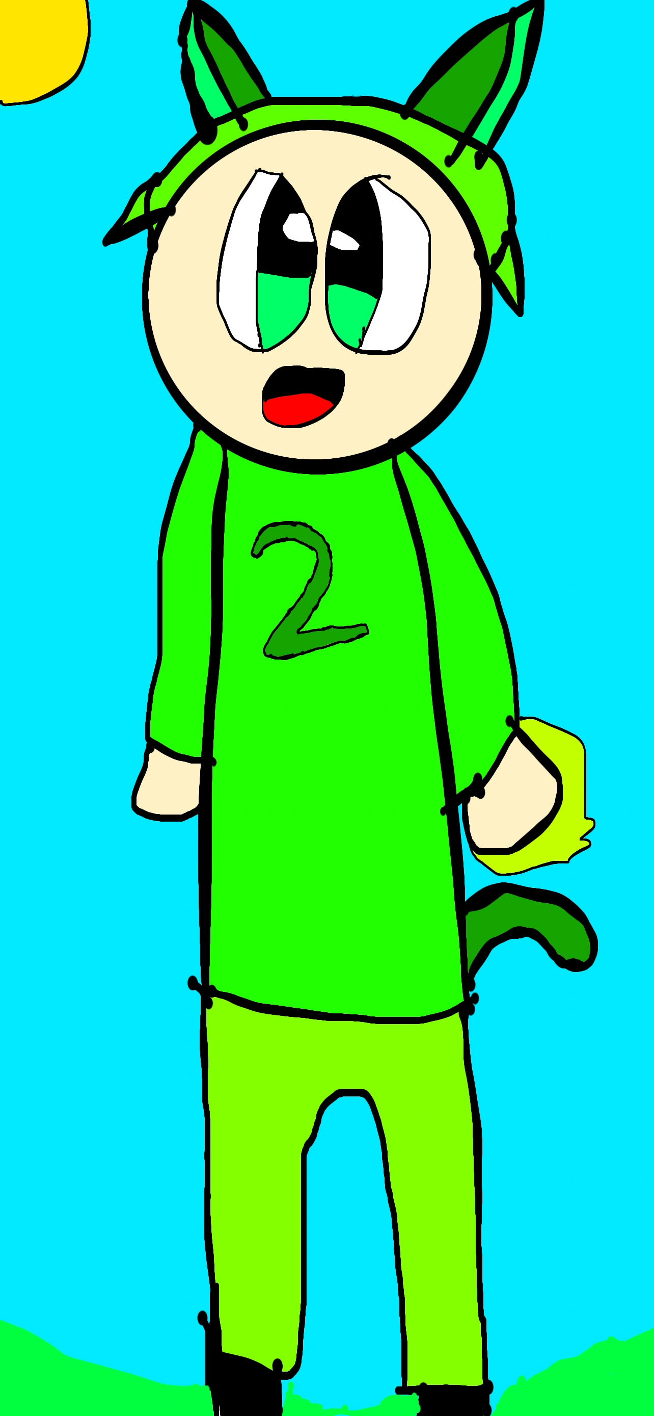 My drawing of 2 as human. | Fandom