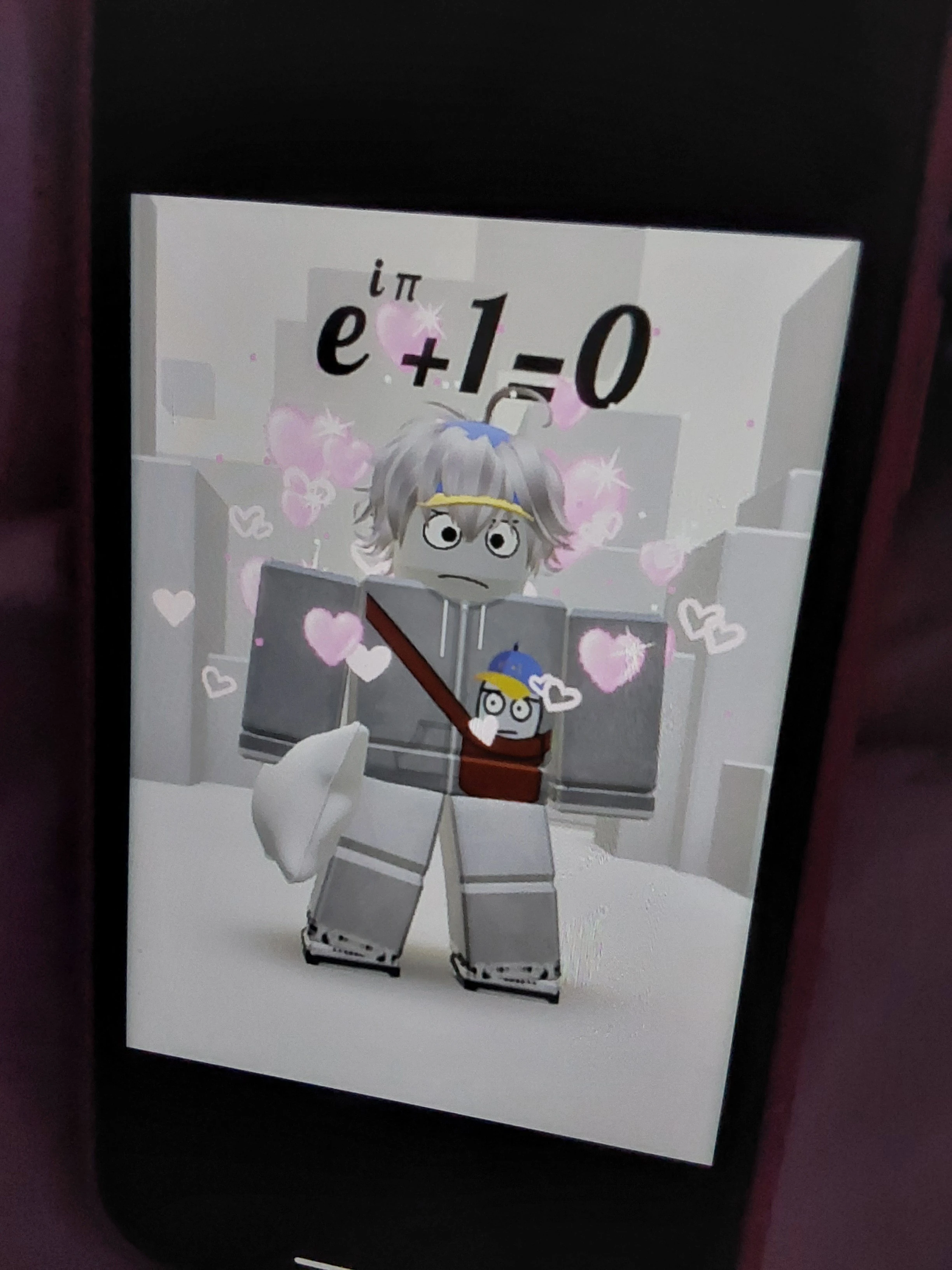 I made that dumb simp for me in Roblox... idk why but ughh ima burn him ...