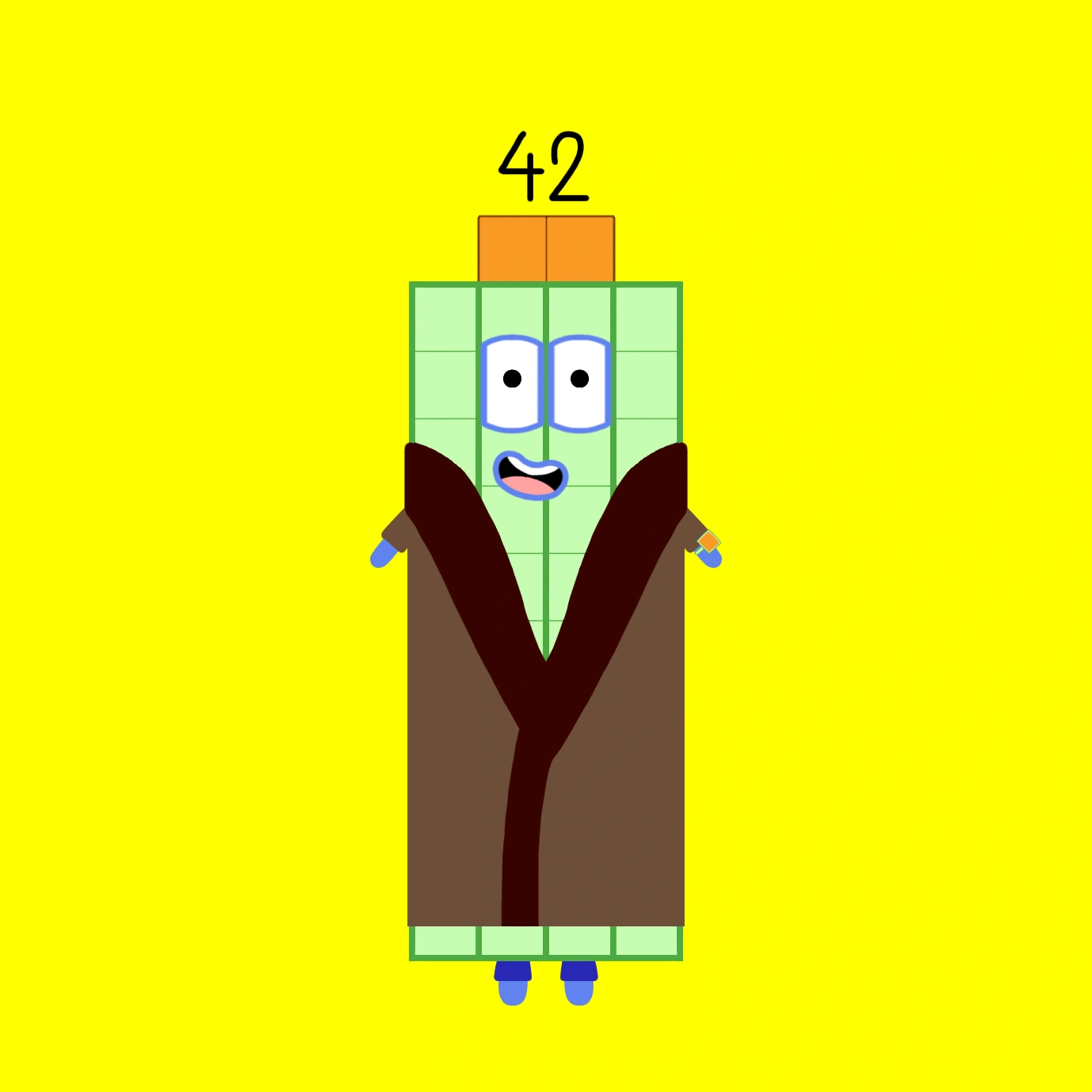 I'm not really a fan of Numberblock 42 but someone requested me to draw ...