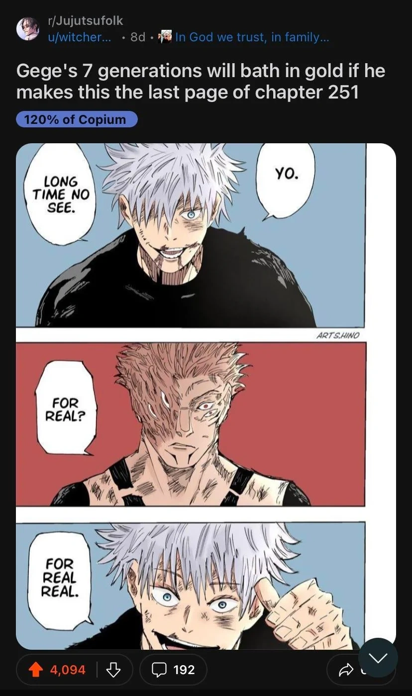 Imagine Gege Drawing this | Fandom