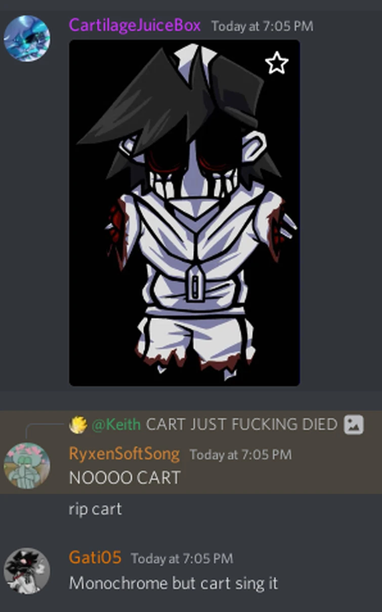 CART JUST FUCKING DIED | Fandom
