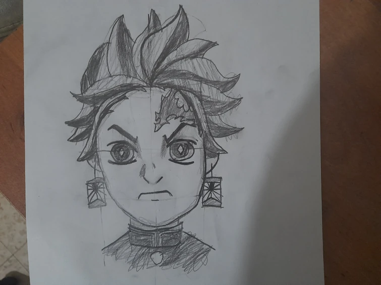 My sketch of Tanjiro | Fandom