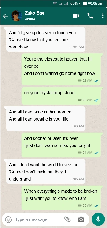 Texting my crush | Fandom