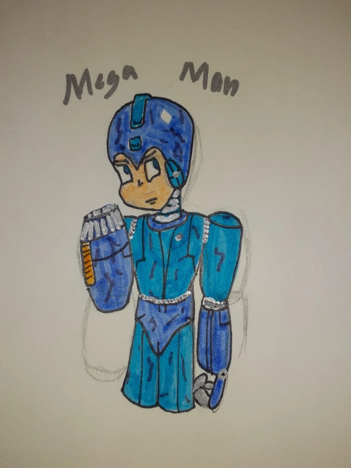 MEGA MAN! (My Art) (Its Meh) | Fandom