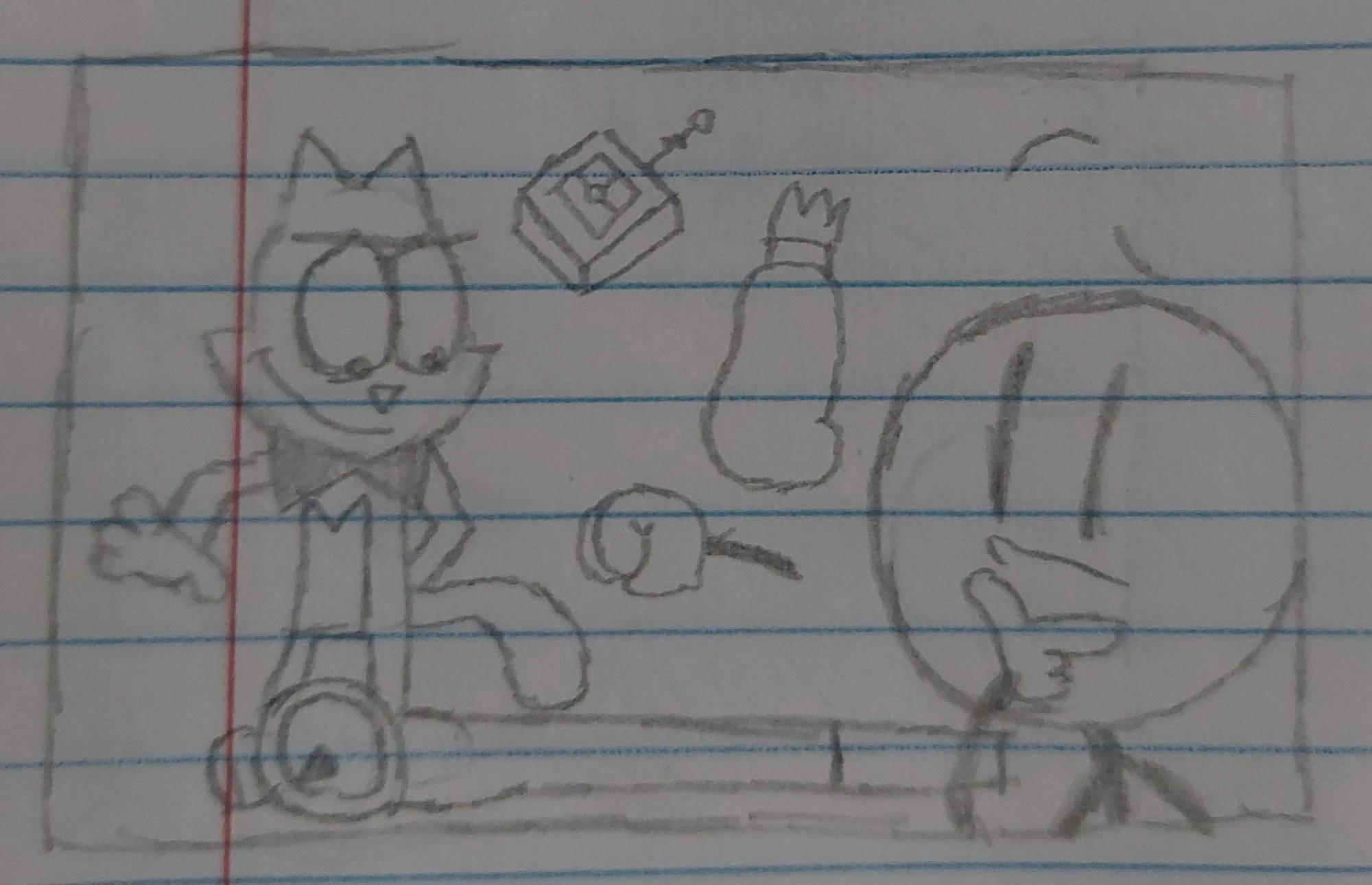 Henry Stickmin vs Conroy Cat hand drawn fight art | Fandom