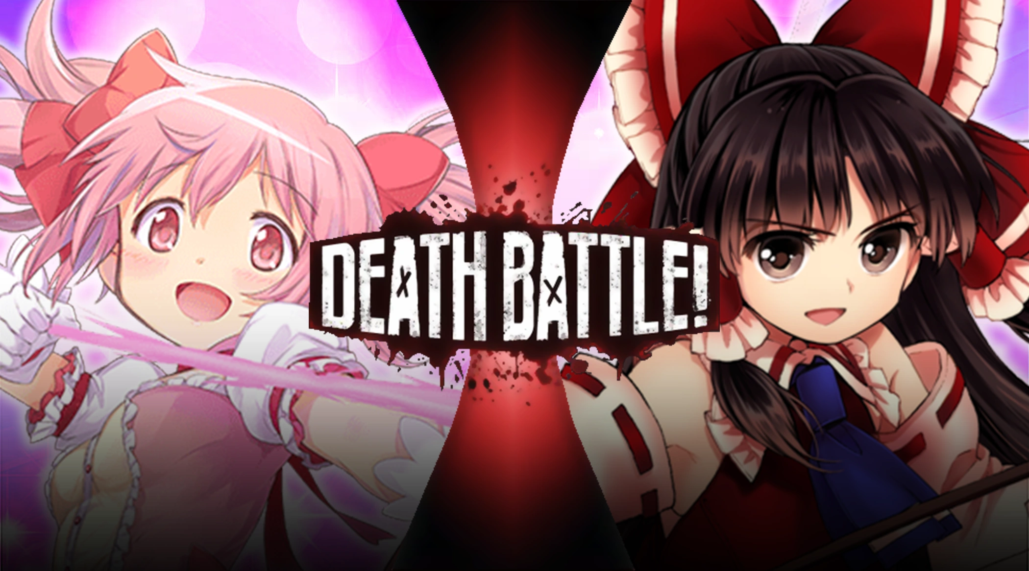 Madoka Kaname VS Reimu Hakurei (Puella Magi Madoka Magica VS Touhou ...
