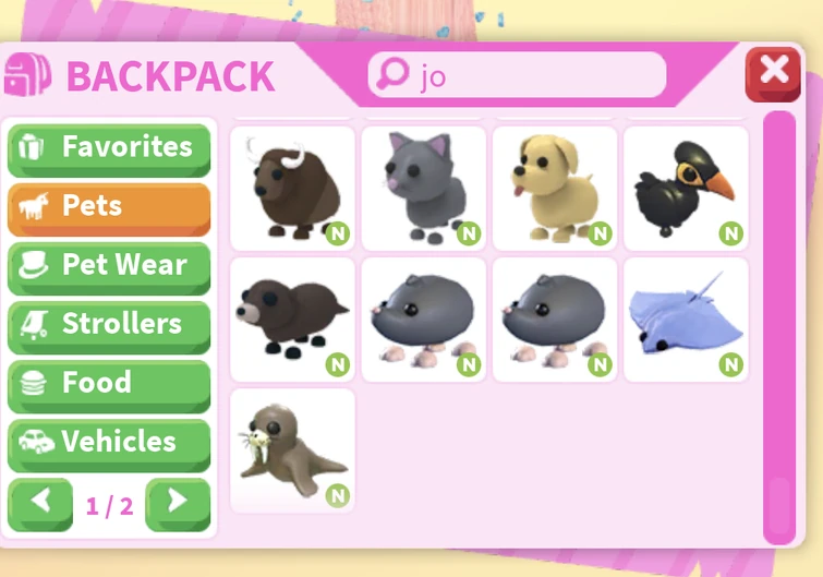trading all my neons/megas/ full growns/ out of games | Fandom