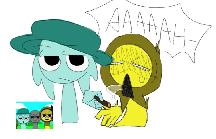 Can I draw sprunki2p and post it here? | Fandom