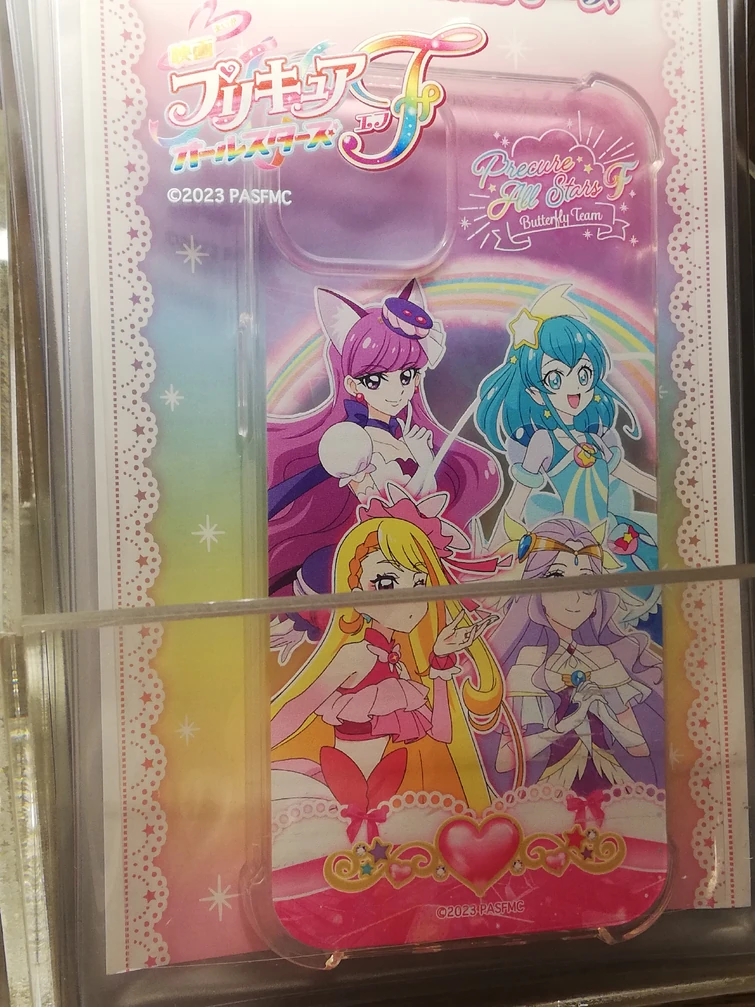 Precure goods at movie theaters where Precure All Stars F is being ...