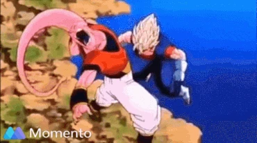 Basil and fat buu (DBS Anime) vs Buuhan and vegetto (Z anime) | Fandom