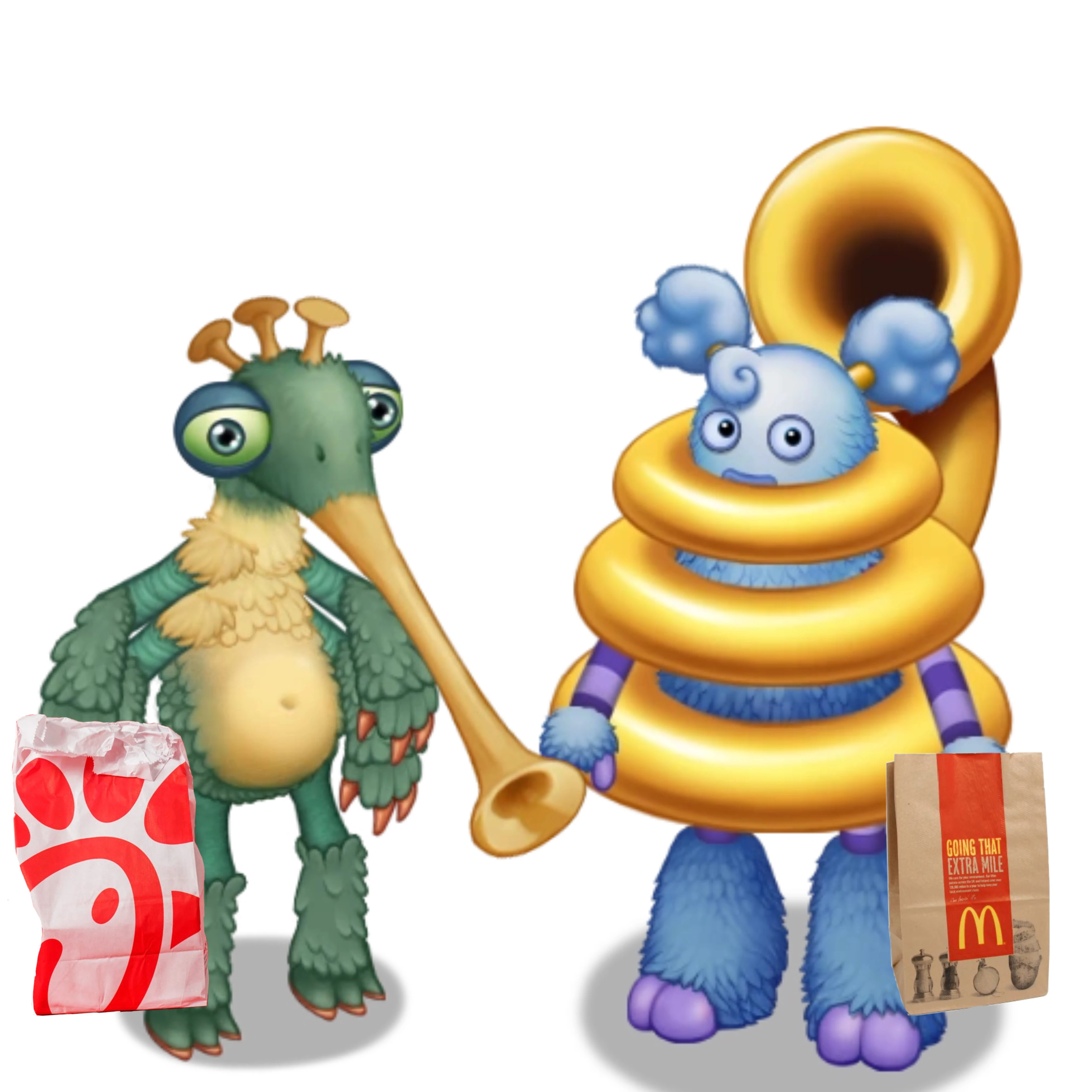 Sooza and Floogull got you food! | Fandom