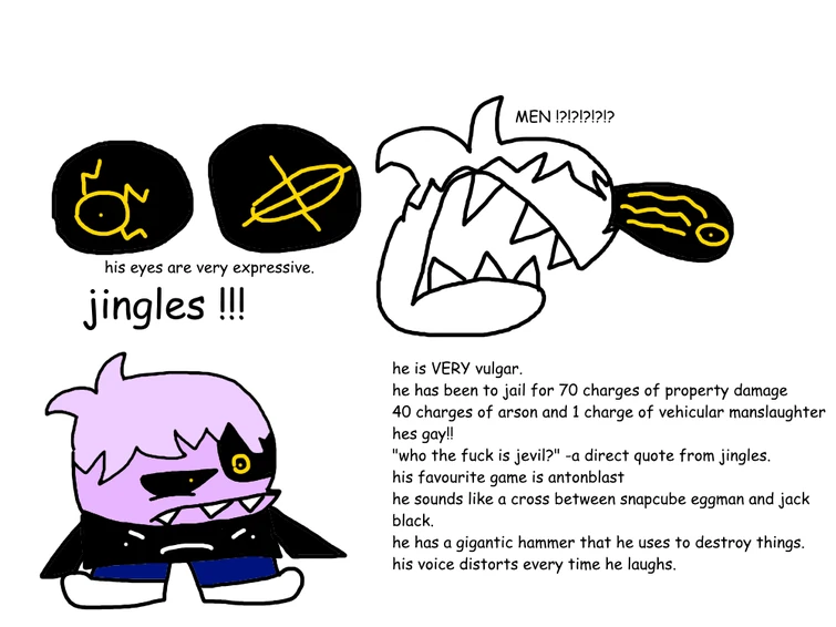 Hhhghuughgh put down your edgiest OC below and I'll rate them outta 10 ...