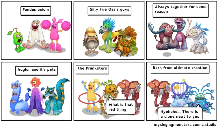 Monster Families when Monster Friend Groups walks in: | Fandom