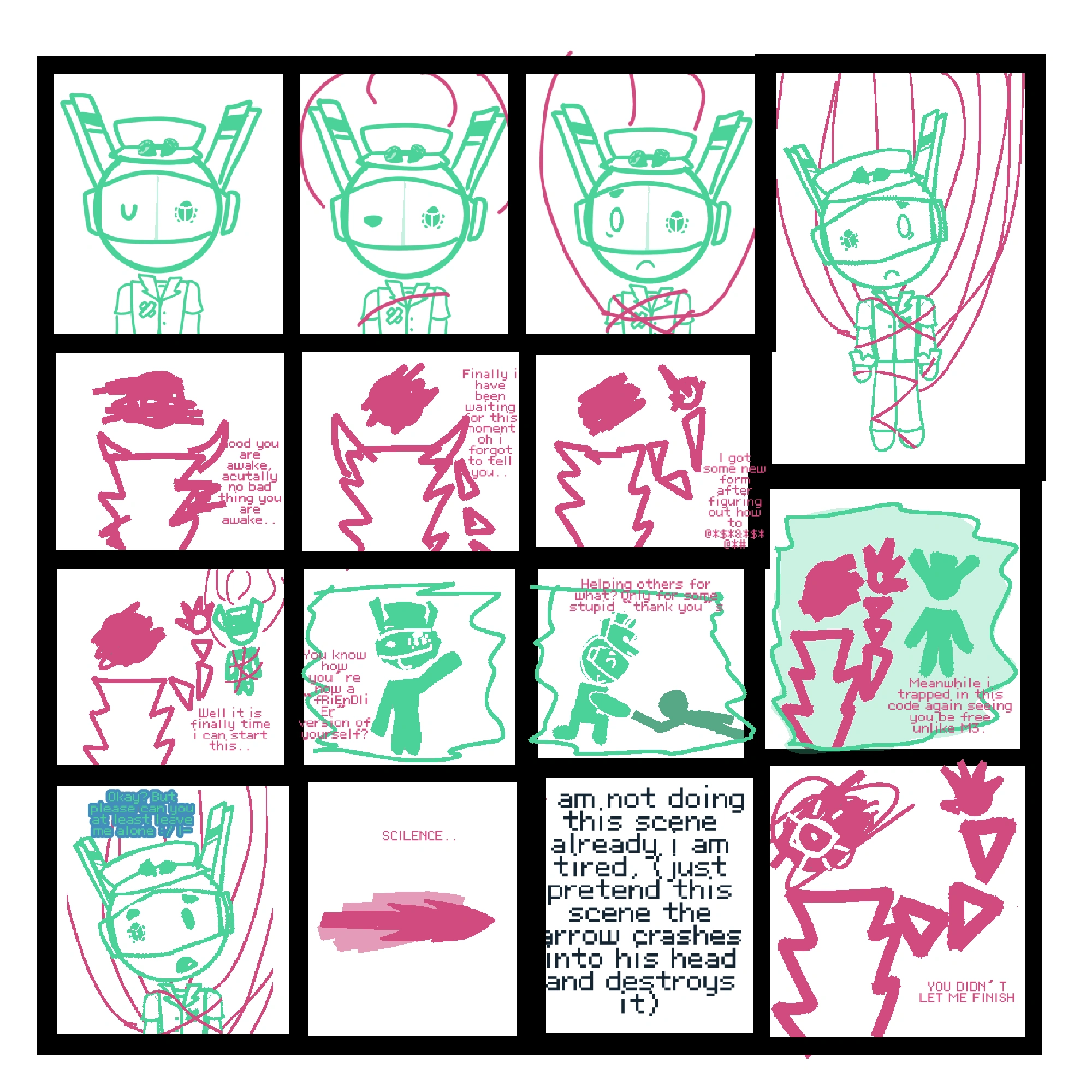 Lazy comic i made (read description if you want to understand some things) | Fandom