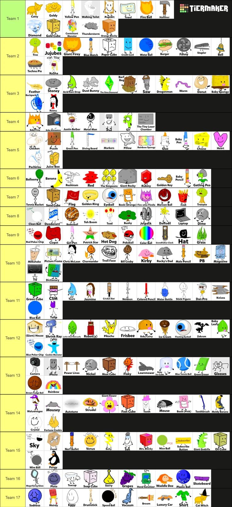 BFDI 17 VV #9 | Fandom