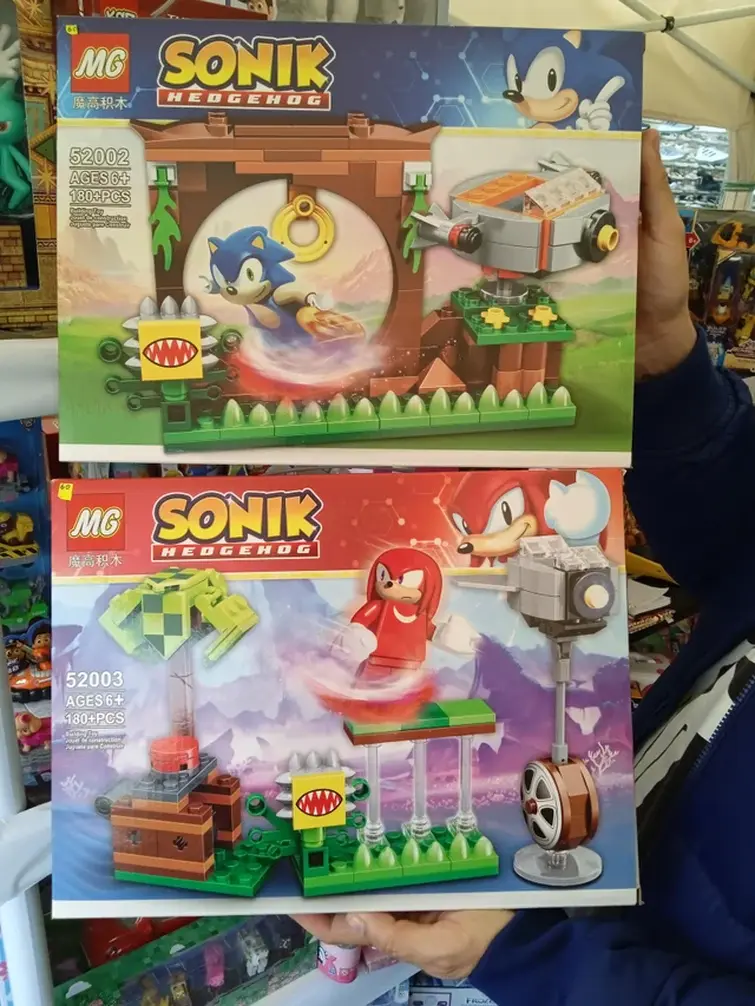 These are actually Lego Sonic Bootlegs | Fandom