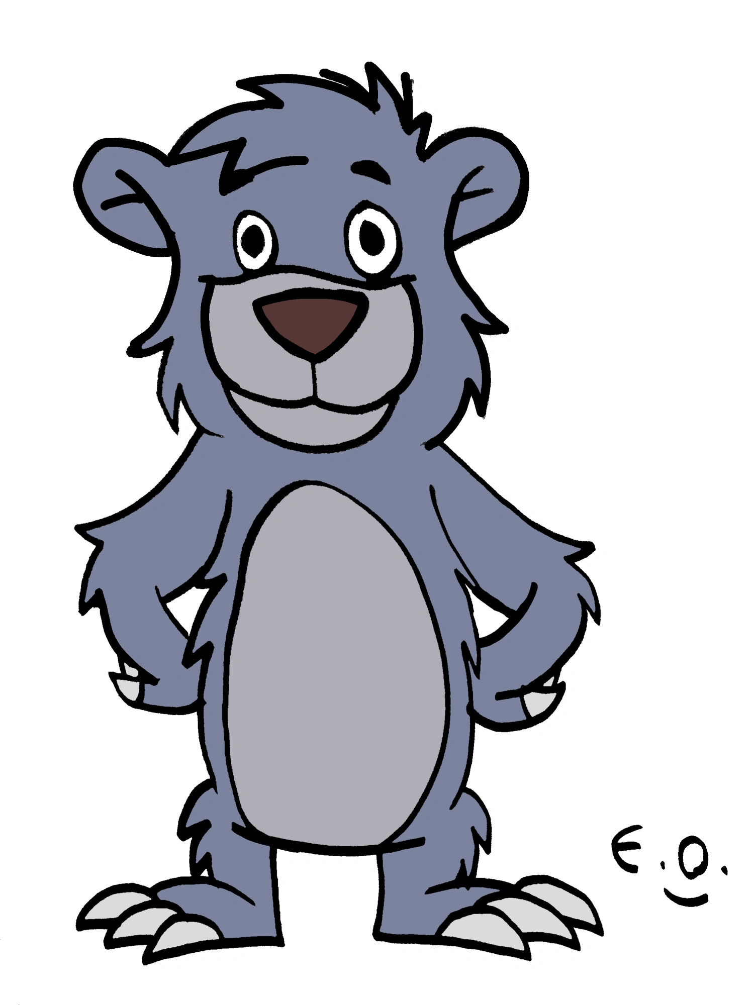 My drawing of Baloo | Fandom