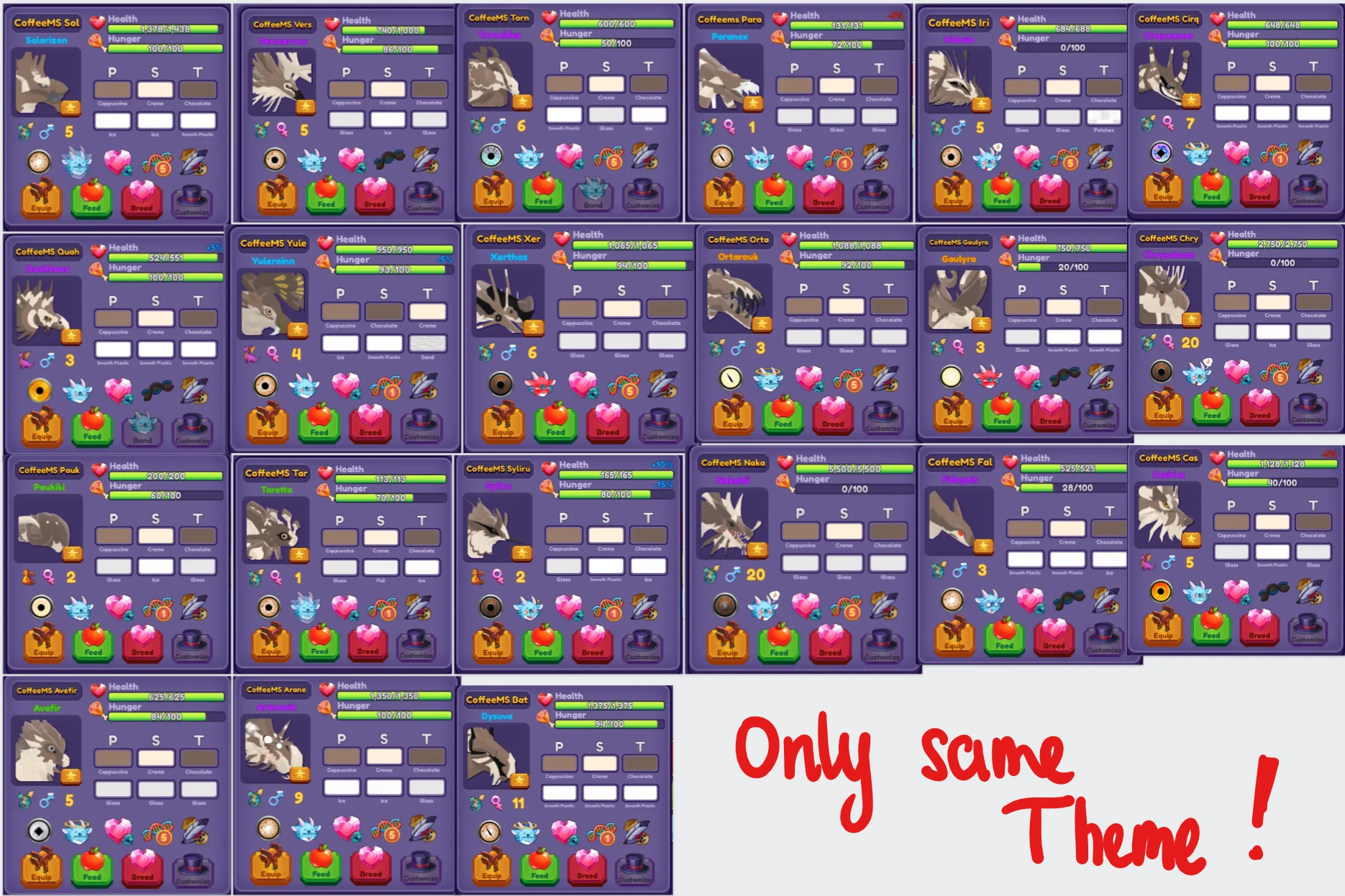 Co-hatching CoffeeMS and Defaults | Fandom