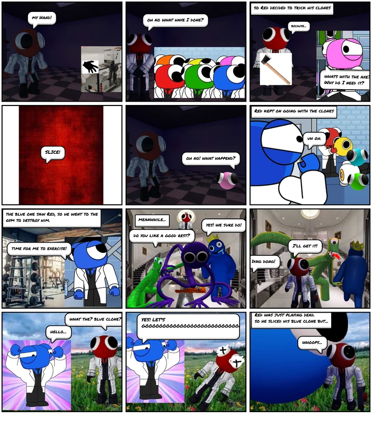 rainbow friends comic pt.1 | Fandom