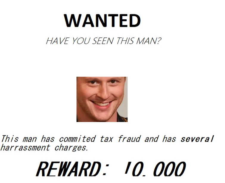 Patrick Wanted Poster | Fandom